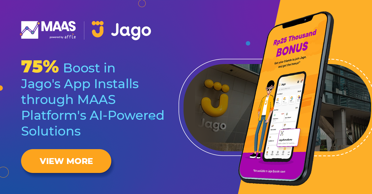 Jago achieved a #MAASive boost in app installs